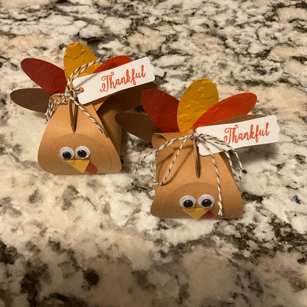 Thanksgiving Turkey Treat Box, Thanksgiving Table Decor, Thanksgiving ...