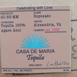 PRINTABLE Patron Label 1.75L, Custom Patron Label, Tequila Custom Label ...