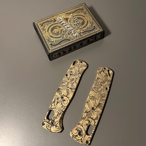 Shipwrecked Patina Spyderco Smock Copper Scales KNIFE NOT INCLUDED ...