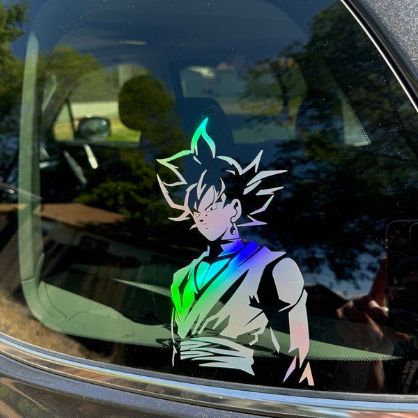 Vinyl Decal Goku Black Stare - Etsy