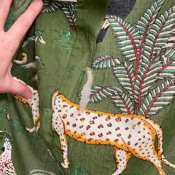 Green 100% Cotton Indian Beach Kimono Robe ,kimono Robe,cotton Robe ...