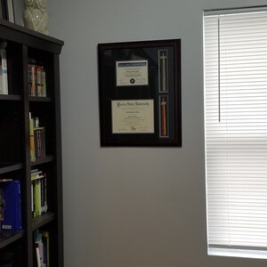 Graduation Cord Box Frame University Diploma Frame College Degree ...