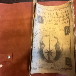 Sacred Jedi Scrolls: Handmade Prop Scroll Replica Prints (set of 6) - Etsy