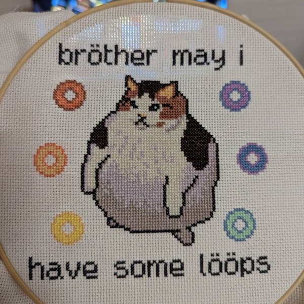 Brother May I Have Some Loops - Cat Meme - Funny, Modern, Subversive ...