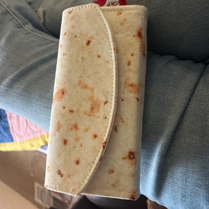 Burrito Wallet With Chain Crossbody / Shoulder Strap or Wristlet Strap ...