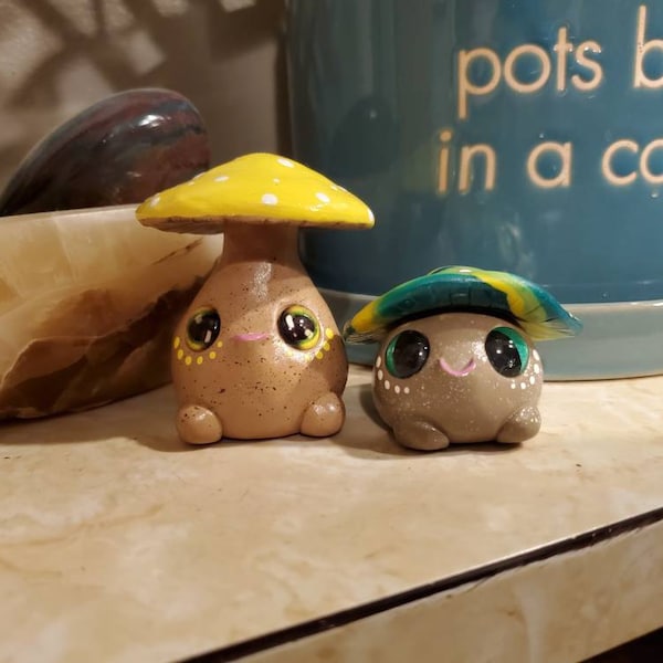 Mystery Mini Mushy One Clay Mushroom - Etsy