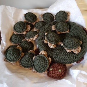 The ORIGINAL Turtle Memory Game PATTERN English Pdf ORIGINAL Stitched ...