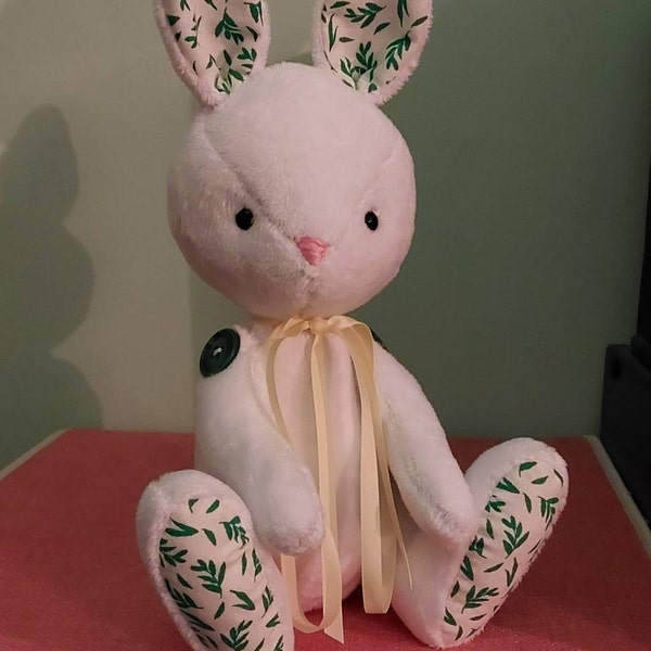 Plush Bunny Sewing Pattern and Instructions - Etsy