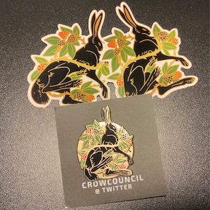 Crow Cowboy yeecaw Enamel Pin - Etsy