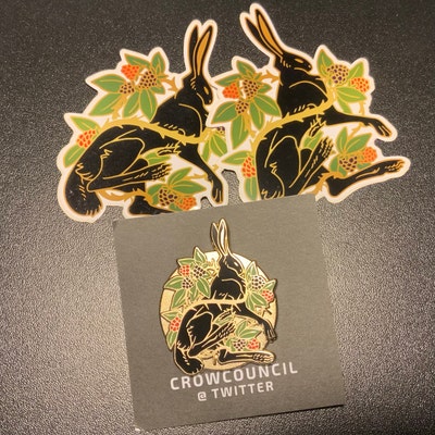 Crow Cowboy yeecaw Enamel Pin - Etsy