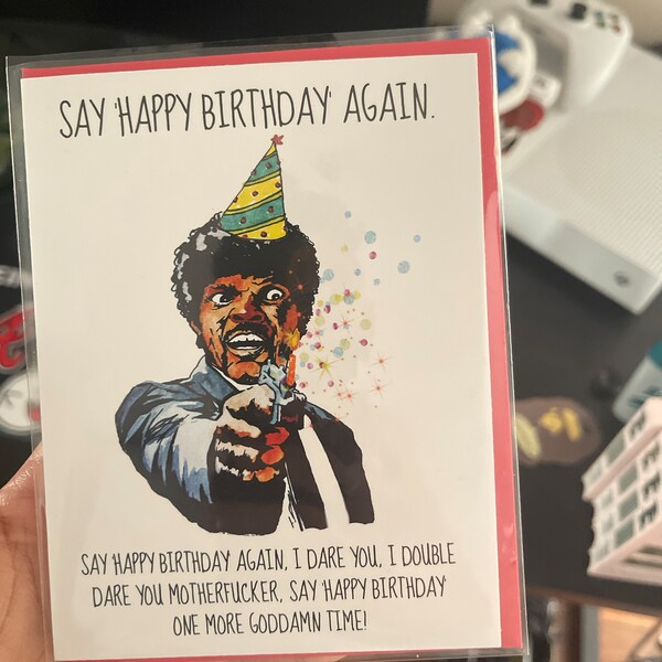 Funny 'say Happy Birthday Again' Card, Happy Birthday Boyfriend Husband ...
