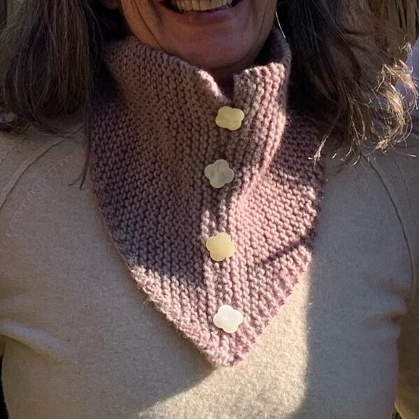 PDF Collar Cowl Knitting Pattern - Etsy