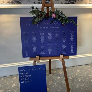 F1 RACETRACK THEMED Wedding Table Plan Grand Prix Seating | Etsy