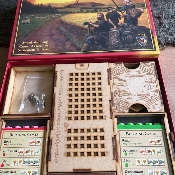 Catan Compatible Organizational Insert - 5th Edition - Etsy