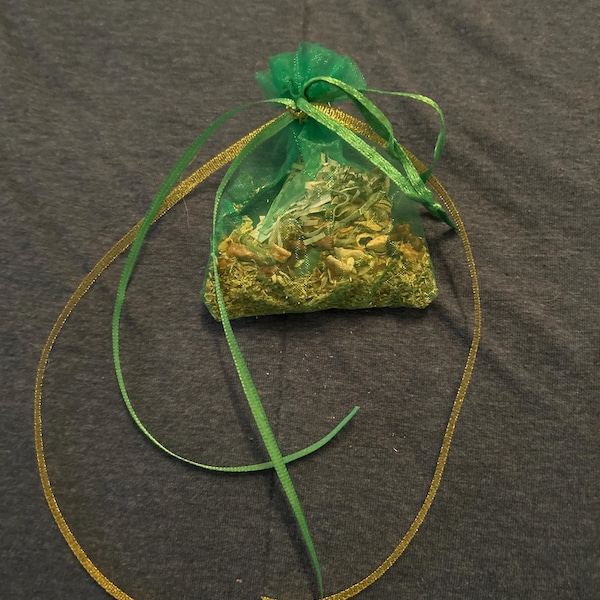Money Mojo Gris Gris Bag. Prosperity, Abundance, Cash, Affluence, and ...