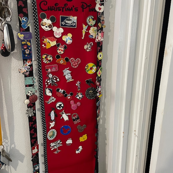 Pin Display Custom - Personalized - Trading Pin Display - Pin Holder - Etsy