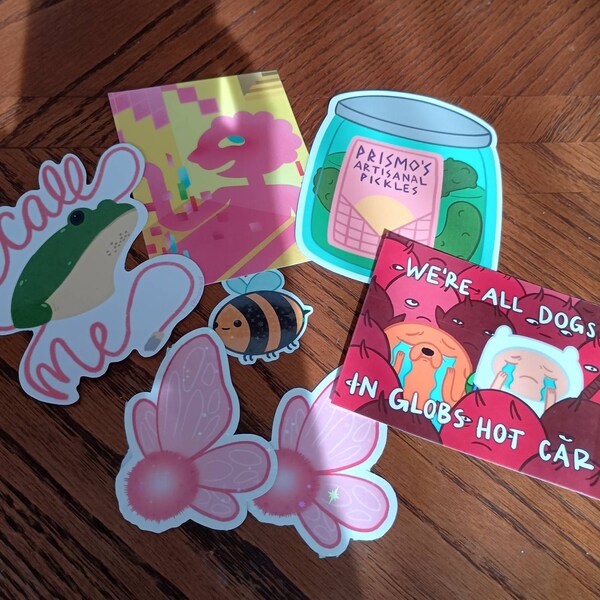 Prismo Vinyl Sticker Duo Adventure Time Bundle or Individual - Etsy