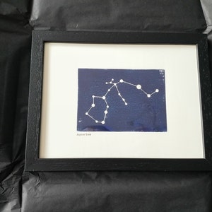 Capricorn Constellation Light Box Personalised Gift Nursery Lamp ...
