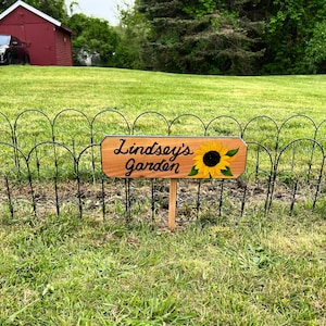 Rose Garden Sign Personalized Rose Garden Sign Custom Carved - Etsy