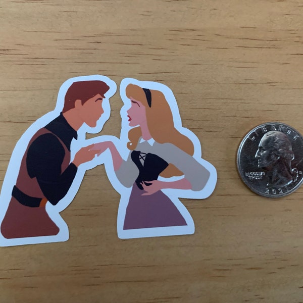 Disney Couples Vinyl Stickers - Etsy