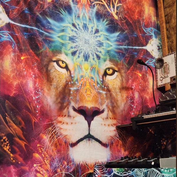 Android Jones Forward Escape Dave Tipper Tapestry by Third Eye ...