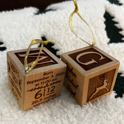 Baptism Block Christening Block Baptism Gift Christening Gift Keepsake ...