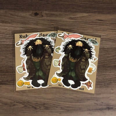 Rubeus Hagrid Sticker Set - Etsy