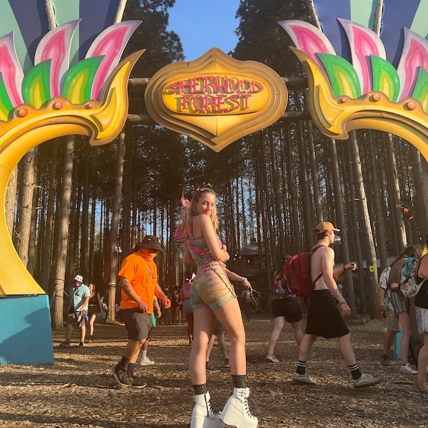 Braided Tie Dye Romper / Playsuit - Festival/rave Outfit / Rave ...