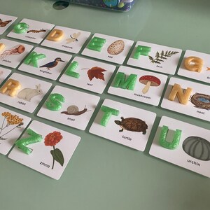 Nature ABC Posters Printable Full Page Homeschool Printables Preschool ...