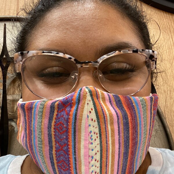 Tribal Face Mask - Tribal Mask - Ethnic Mask- Artisanal Mask - Native ...