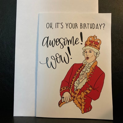 PRINTABLE Ron Swanson Good Luck Card, Ron Swanson Congratulations Card ...