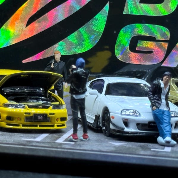 1/64 Scale Model Car Diorama: LED Highway Overpass - 3D Printed - Etsy