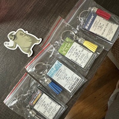 Grease Broadway Musical Ticket Keychain - Etsy