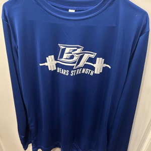Custom Performance Shirt Long Sleeve Sport T Shirt Custom Poly Shirt ...