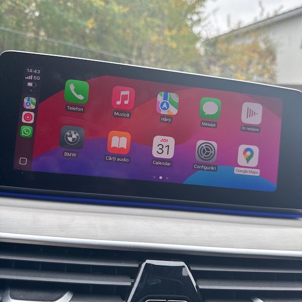 BMW Apple Carplay + Android Screen Mirroring + VIM + Map Lifetime FSC ...