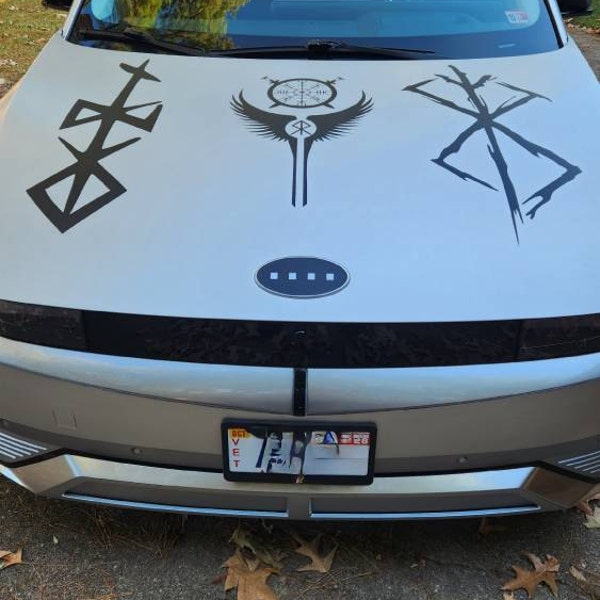Berserk Symbol Vinyl Sticker V2 | Custom Color/size Viking Berserker ...