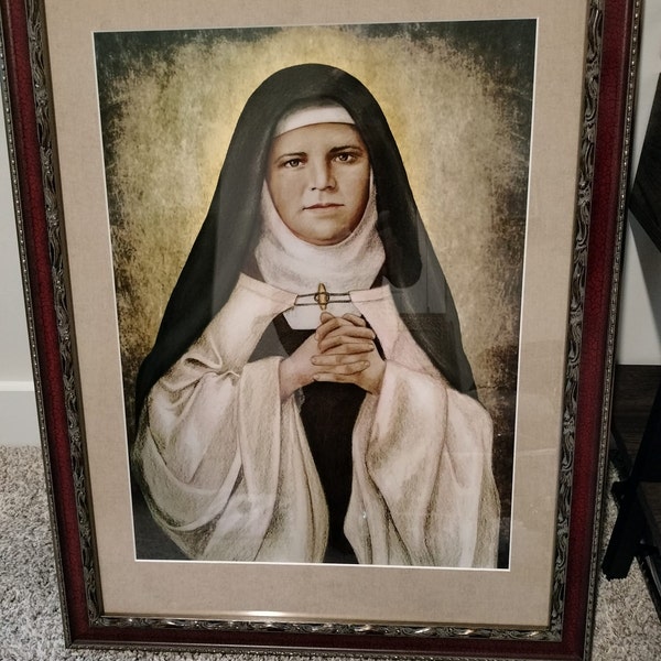 St. Mariam Baouardy Art Print, Catholic Patron Saint - Etsy