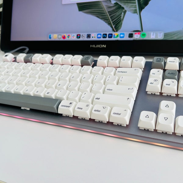 Clean Look Keycap Set, XDA Profile, Mac Friendly, PBT, Cherry MX Stem ...