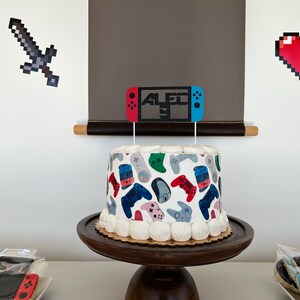 Pink Sky With Twinkling Stars Edible Cake Wrap or Stork Cake | Etsy