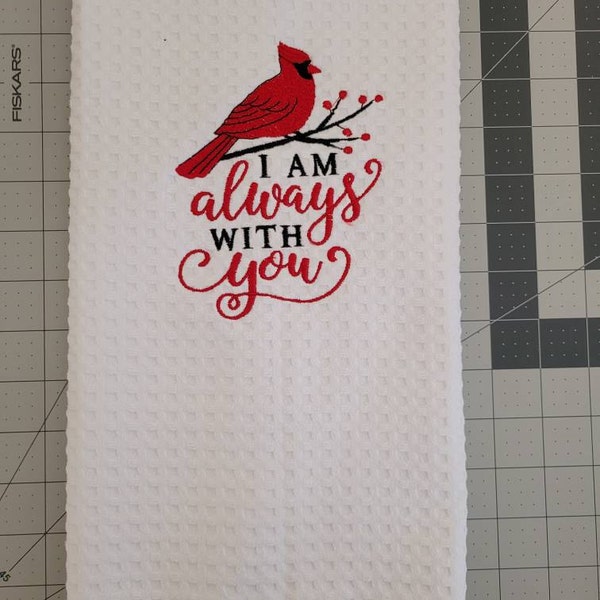 Cardinal Embroidery Design, Remembrance Embroidery File, 5 Sizes - Etsy