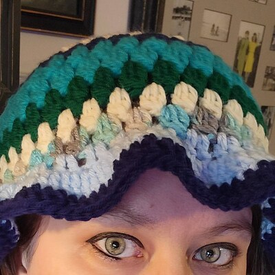 Charlie Bucket Hat Crochet Pattern Aesthetic Crochet Pattern, Aesthetic ...