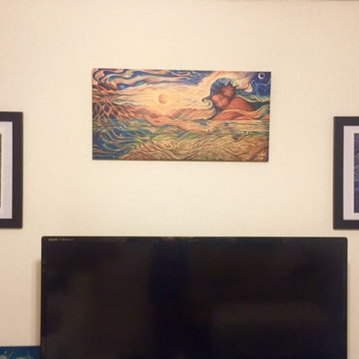 DIVINE FLOW 18x12 Large Print of the Original - Etsy