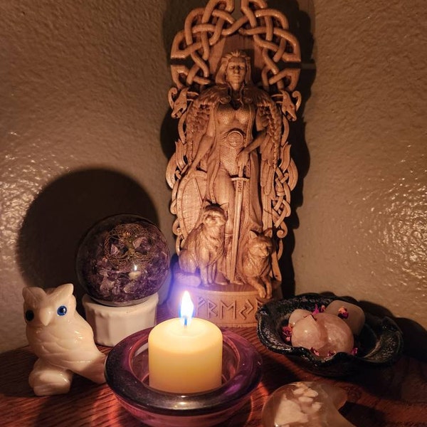 Freya, Freyja Statue God Viking Pagan Paganism God Altar Sculpture - Etsy