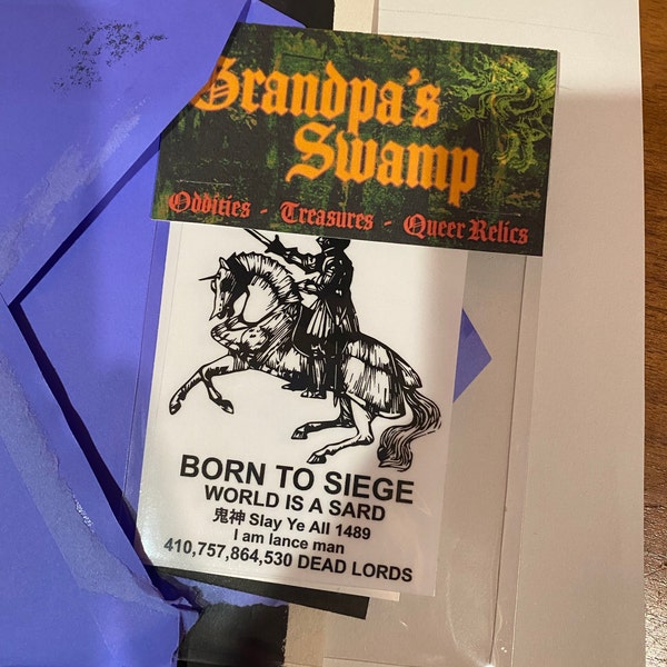 Born to Siege Sticker - Etsy