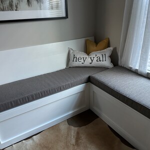 Kallax Bench Cushion Custom Cushions Bench Cushions Window Seat ...