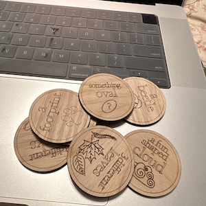 GEOCACHING SWAG TOKENS Svg Pdf Cut File Tradeable Coins Round - Etsy