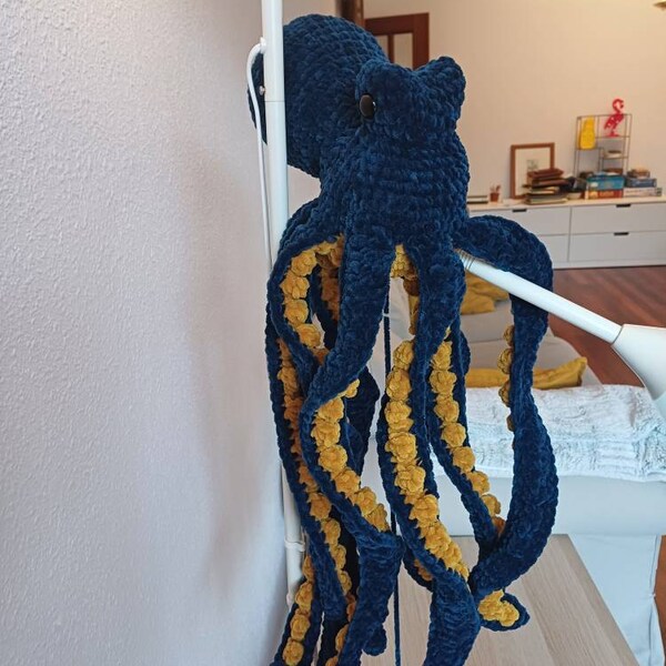 Cal the Colossal Squid Pattern Crochet Pattern digital Download PDF - Etsy