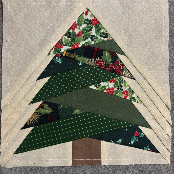 Reindeer Paper Pieced Quilt Block Pattern PDF Download, 6 & 12 Inch ...