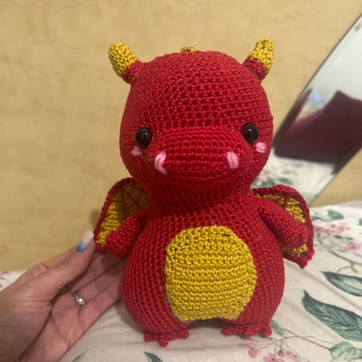 Dragon Firefighter and Knight 2in1 PDF Crochet Amigurumi Pattern Cute ...