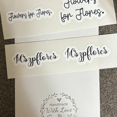 Custom Text Sticker Build Your Own Sticker Personalized Quotes Kiss Cut ...